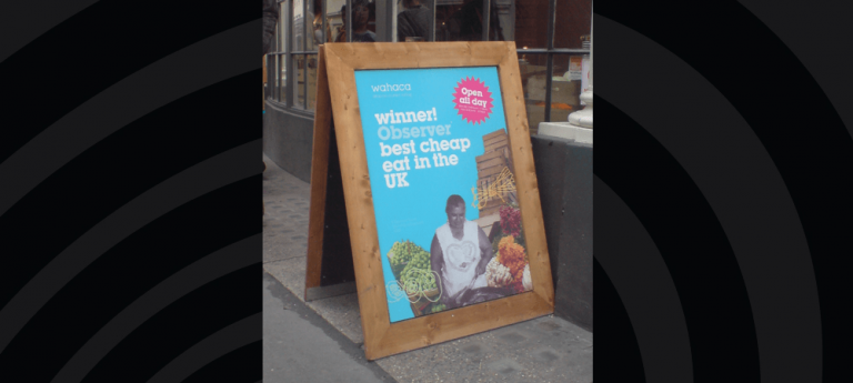 A FRAMES & MENU BOXES | Identity Signs