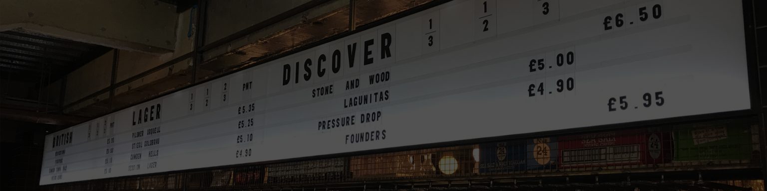 A FRAMES & MENU BOXES | Identity Signs