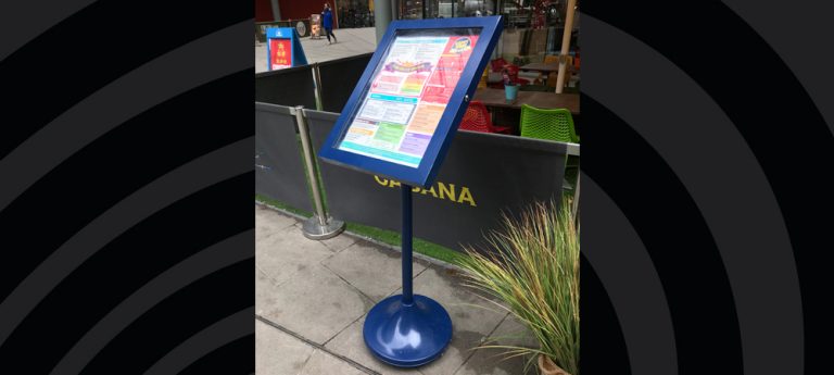 A FRAMES & MENU BOXES | Identity Signs