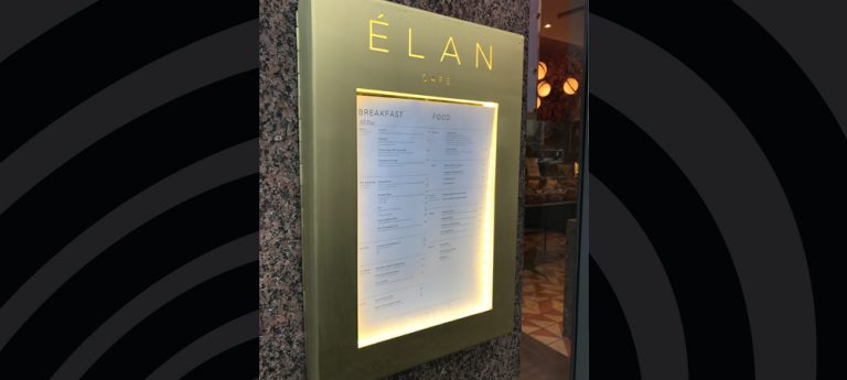 A FRAMES & MENU BOXES | Identity Signs